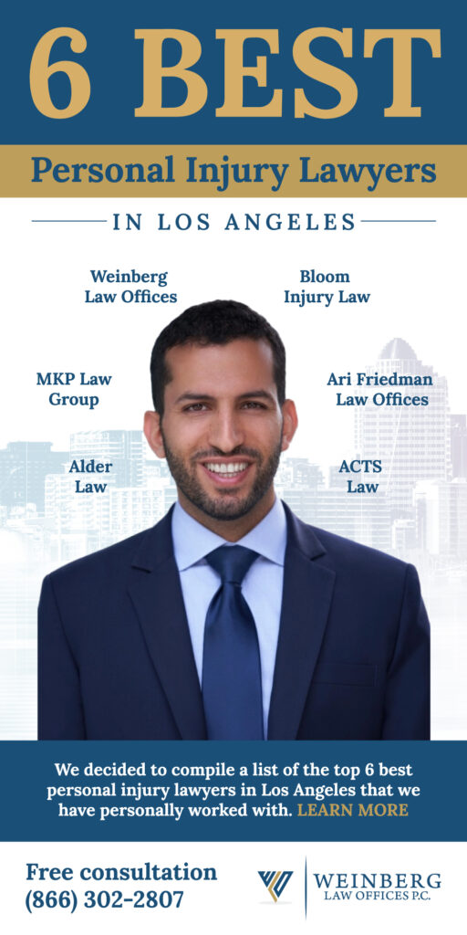 6 Best Personal Injury Lawyers in Los Angeles Who Fight for You!